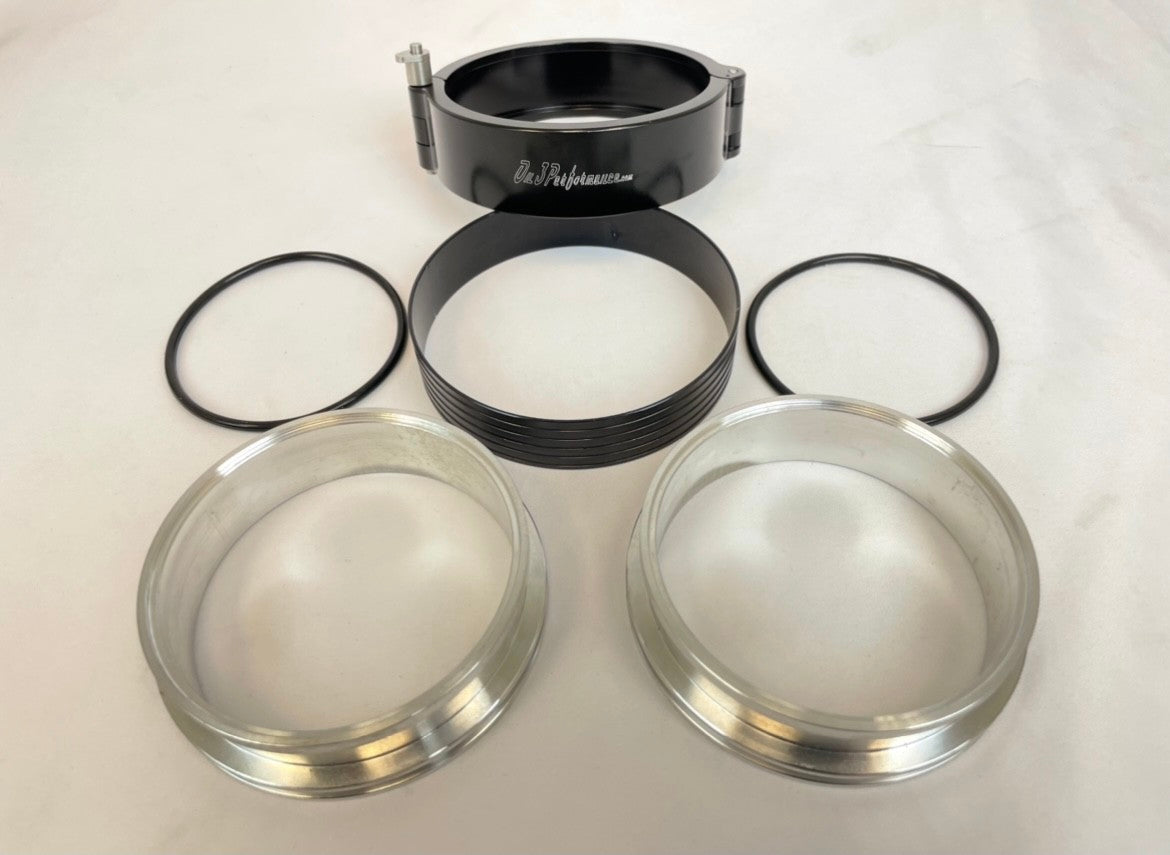 On 3 Performance 4.0" Aluminum Quick Connect Intercooler Clamp Set – On3 Performance