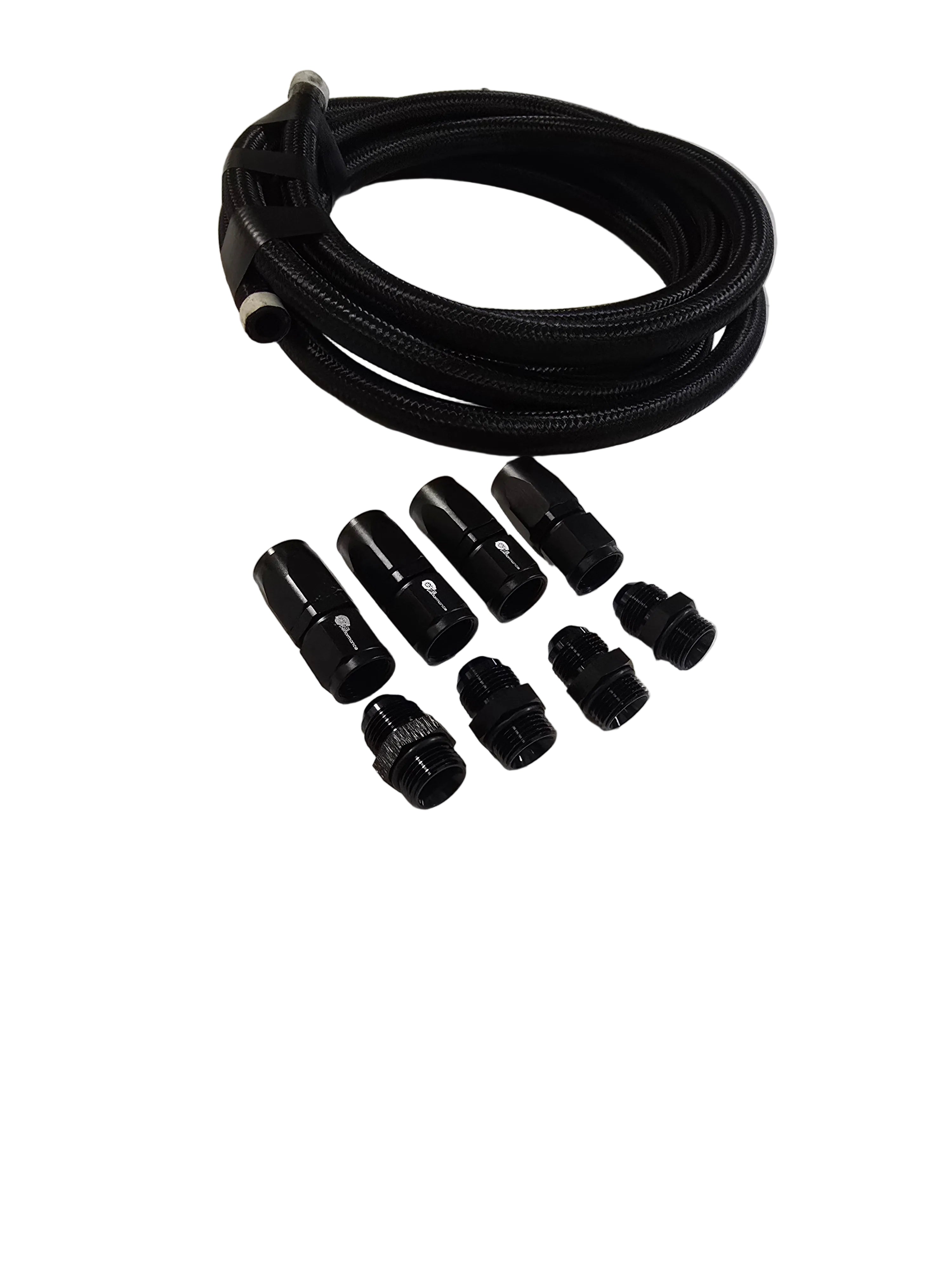 AN Fitting Upgrade Kit for Oil Filter Relocation Kit - 5.0 / 4.6 2v ...