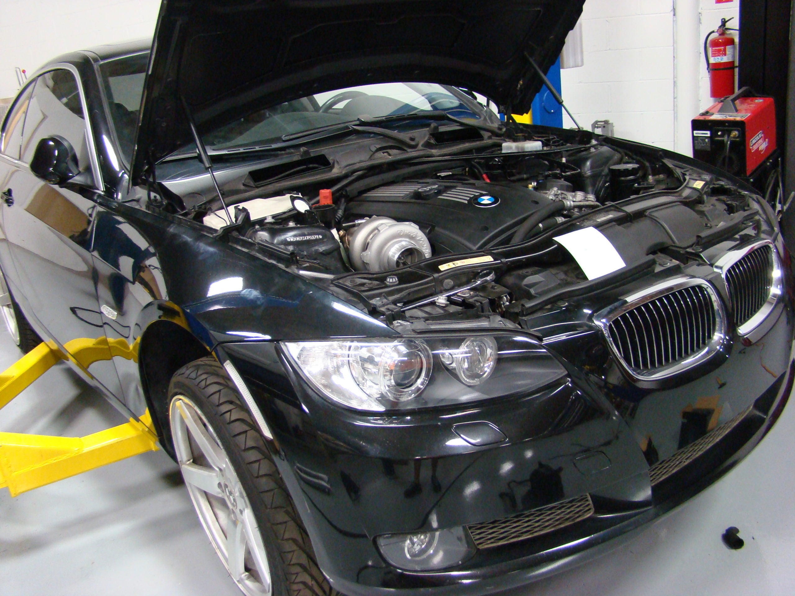 (2006-2013) BMW 335i N54 T3 Top Mount Single Turbo System – On3 Performance