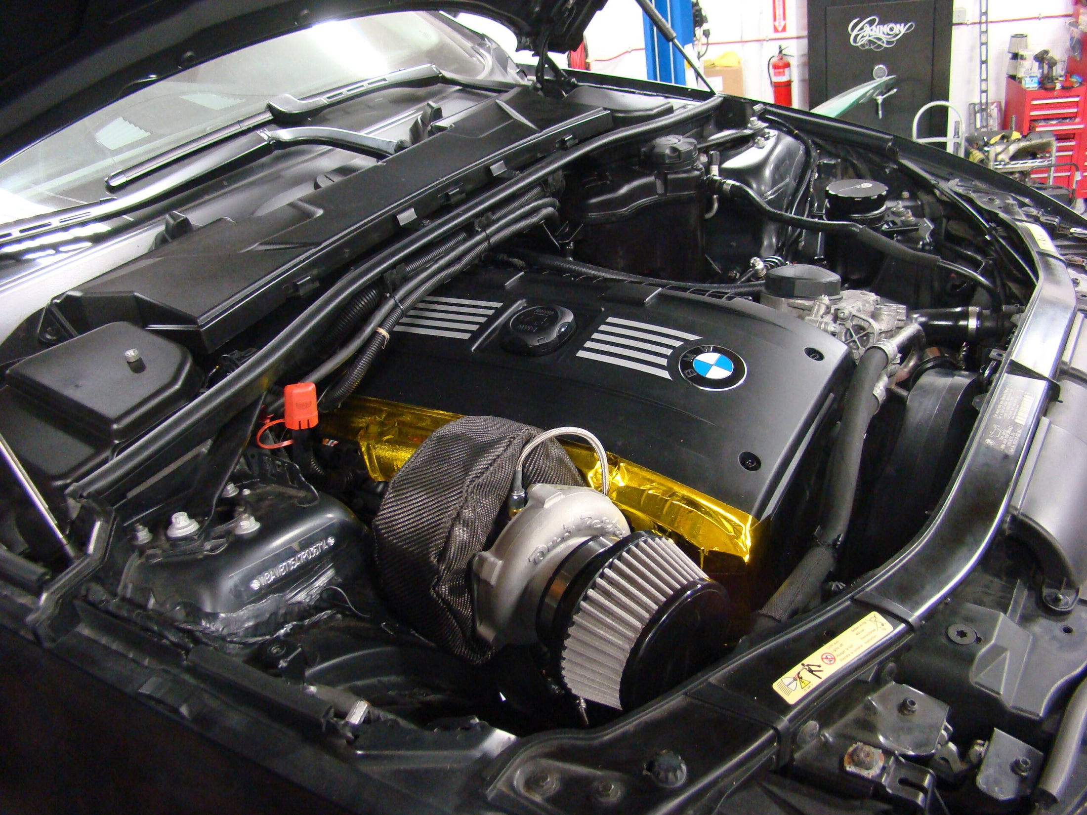 (2006-2013) BMW 335i N54 T3 Top Mount Single Turbo System – On3 Performance