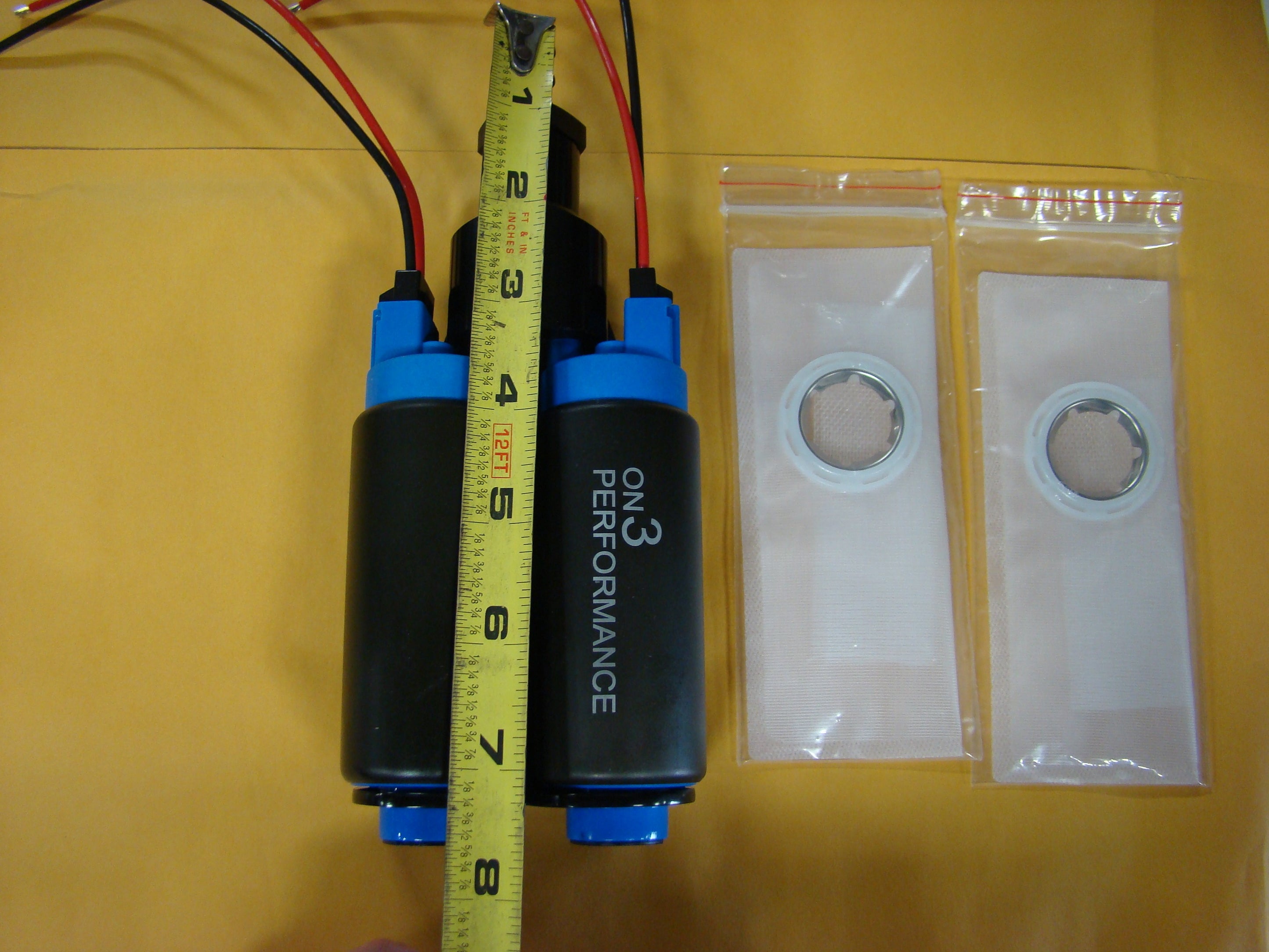 Dual 340lph Fuel Pump Assembly – On3 Performance