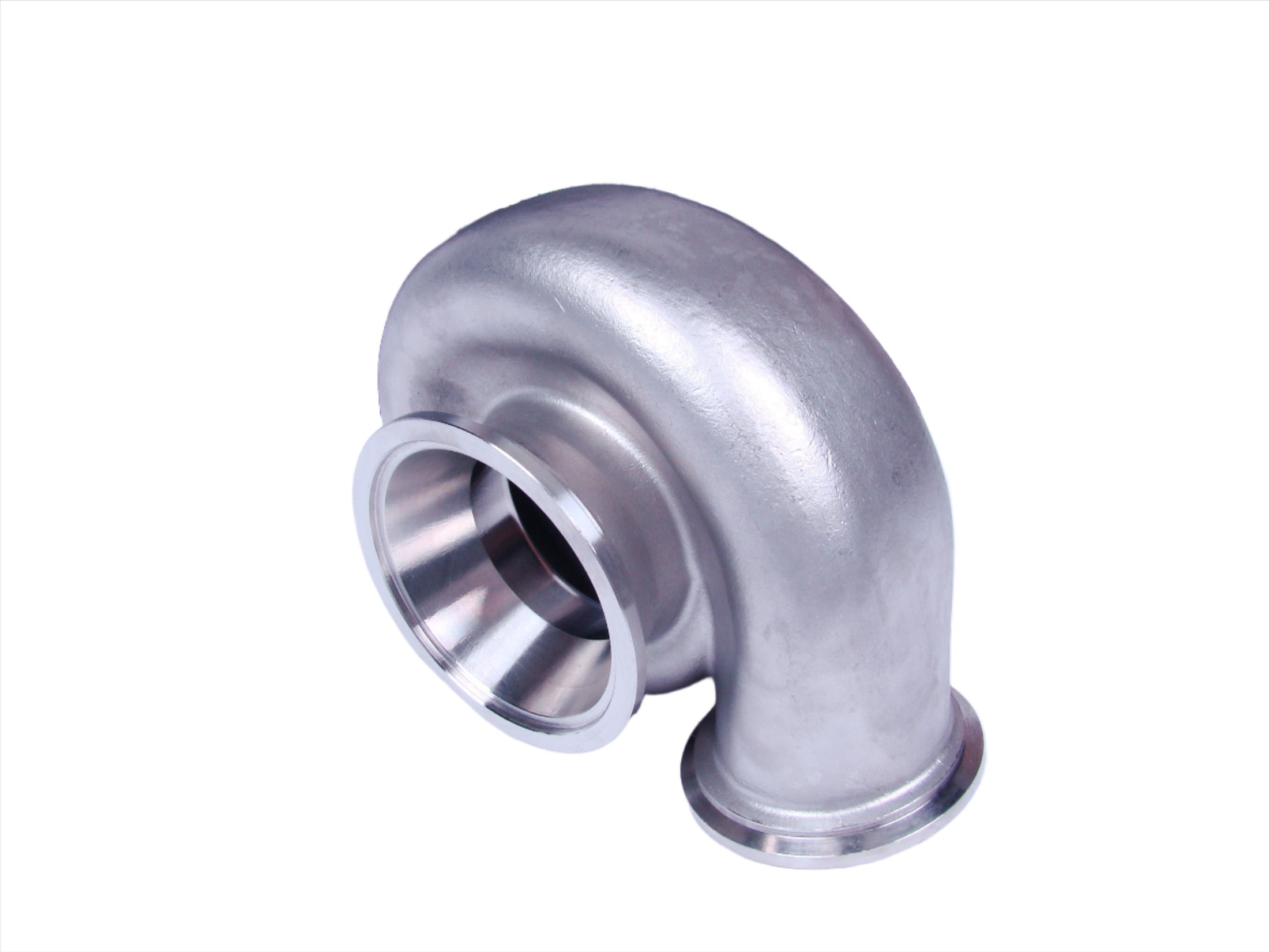 GT35 Stainless Steel T3 V-Band V-band Inlet / Outlet Exhaust Housing ...