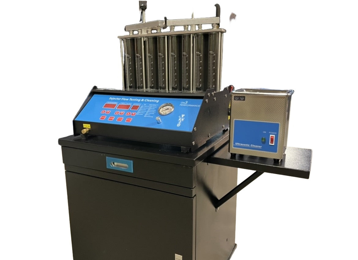 Injector Flow Testing Bench / Injector Ultra Sonic Cleaner - 8 Cylinde ...