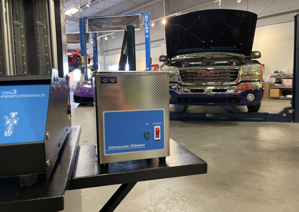 Injector Flow Testing Bench / Injector Ultra Sonic Cleaner - 8 Cylinde ...