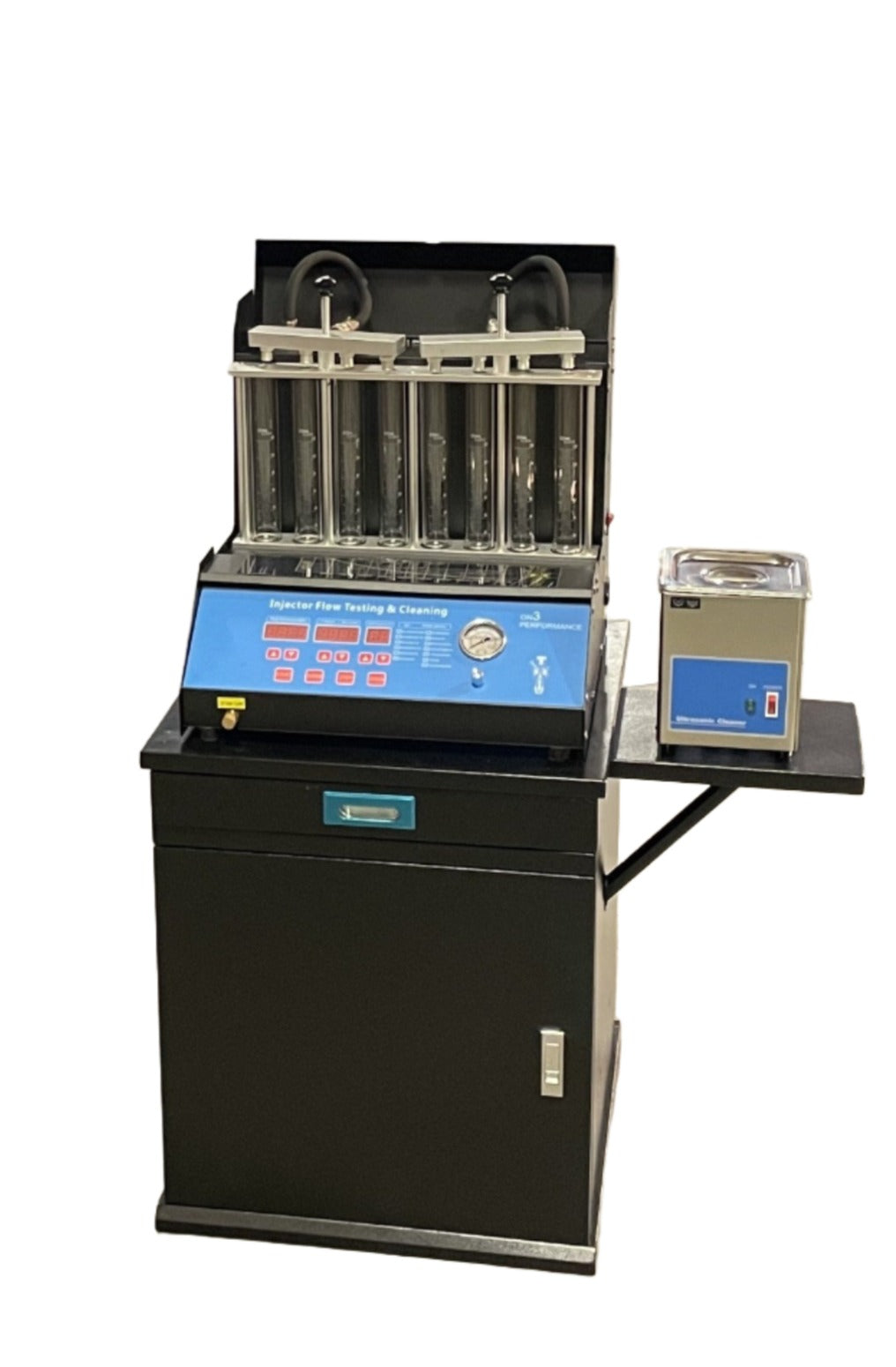 Injector Flow Testing Bench / Injector Ultra Sonic Cleaner - 8 Cylinde ...