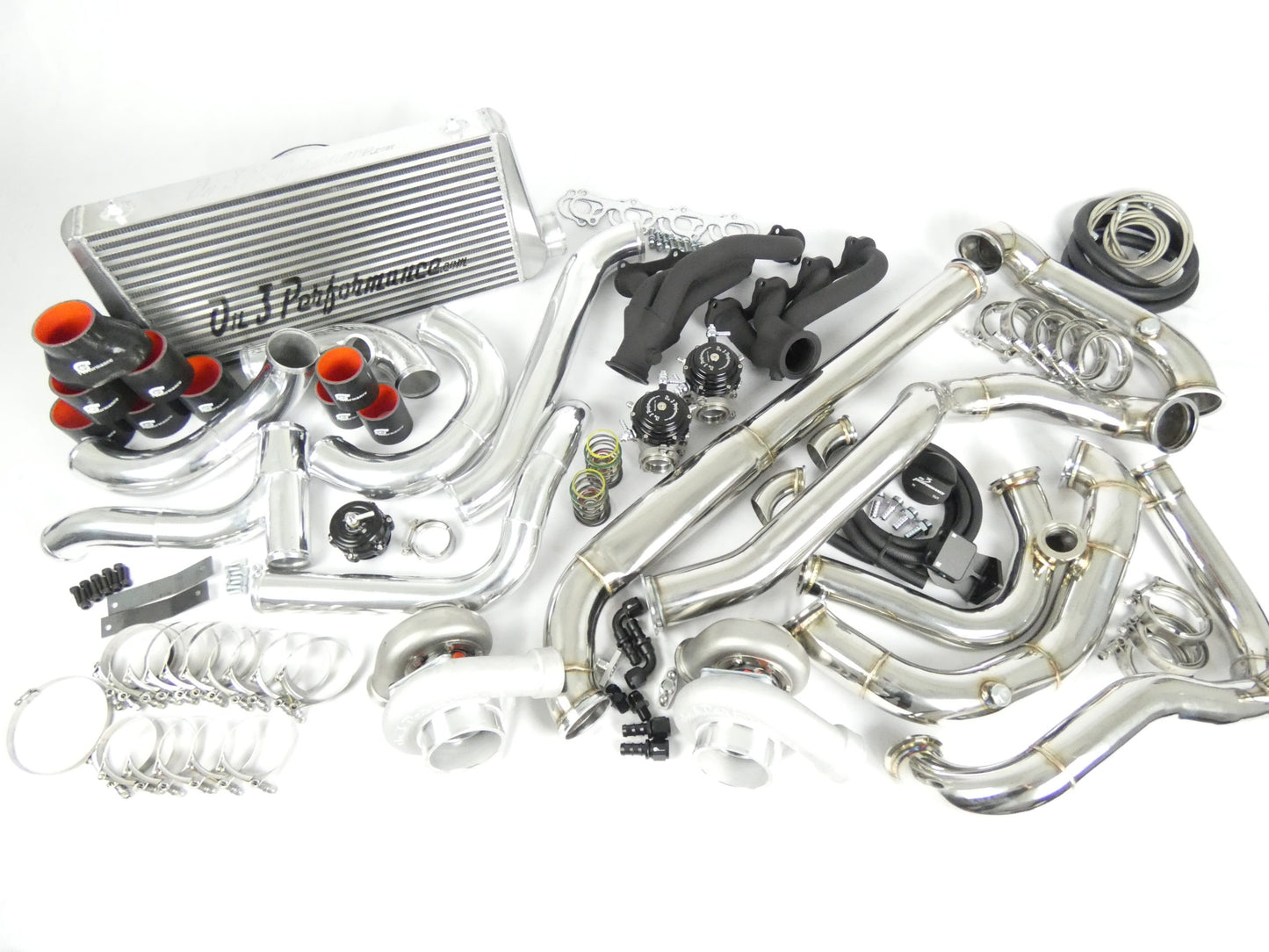 (1996-04) Mustang Cobra 2v & 4v 4.6 GEN. 2 Top Mount Twin Turbo System ...