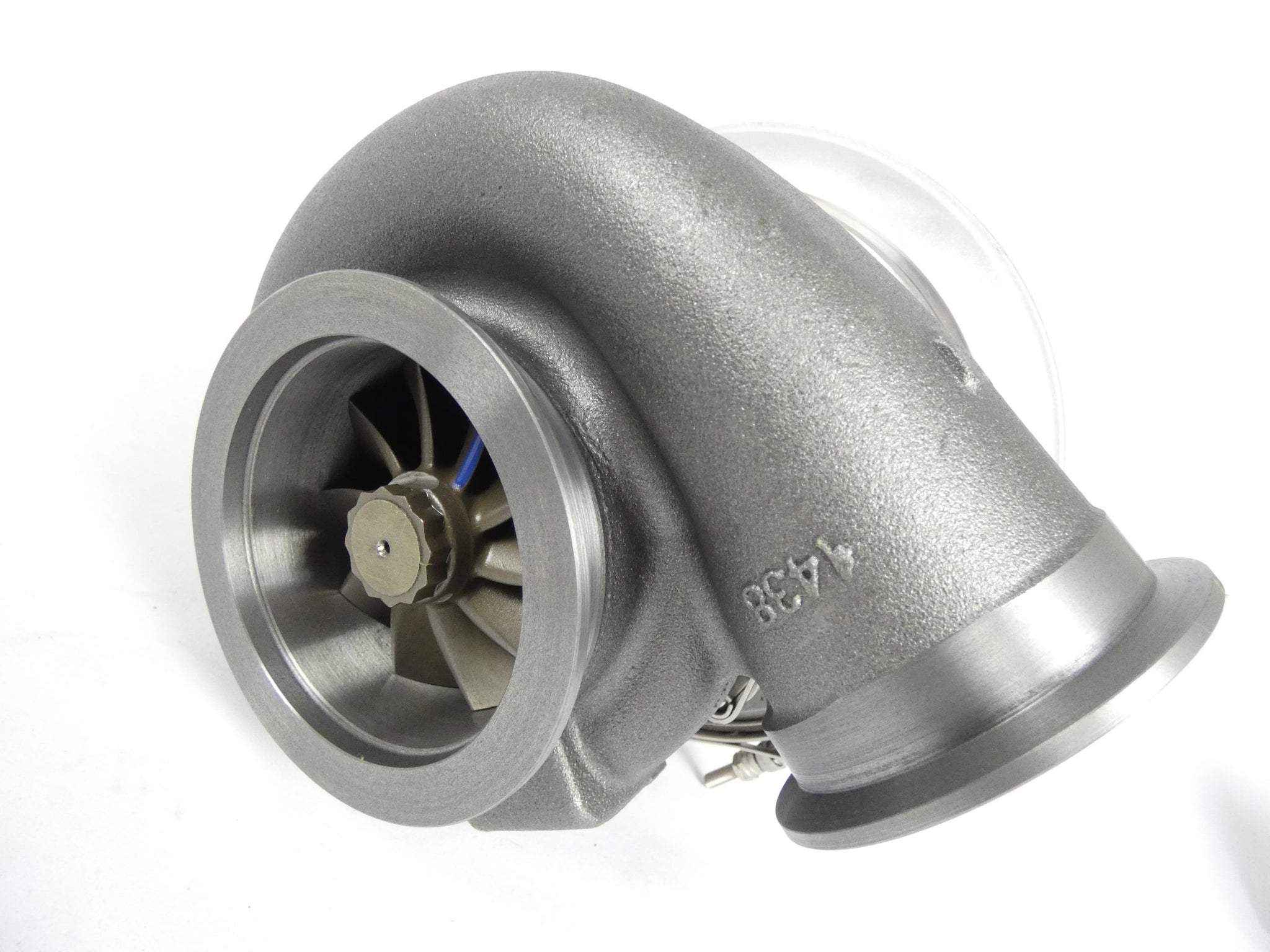 86mm CNC Billet Wheel Turbocharger T6 Pro-Mod V-band Exhaust Housing ...