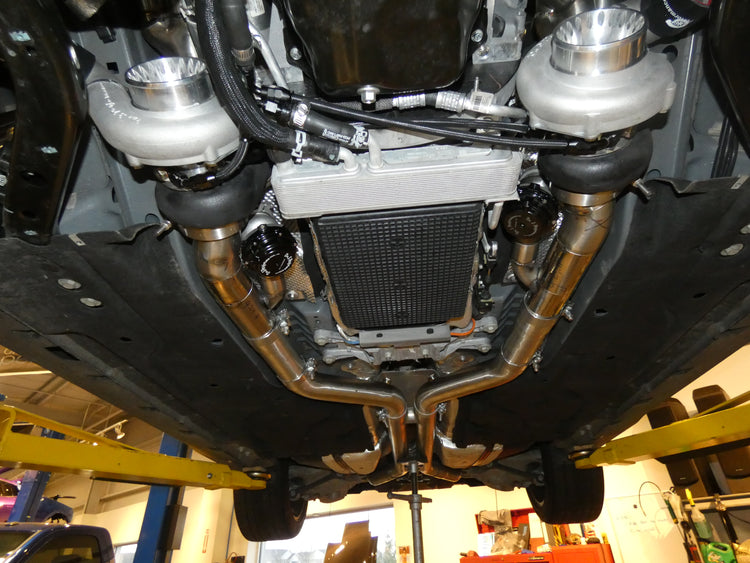 (2024+) Mustang GT 5.0 2nd Gen Mid- Mount Twin Turbo System - S650 – On3 Performance