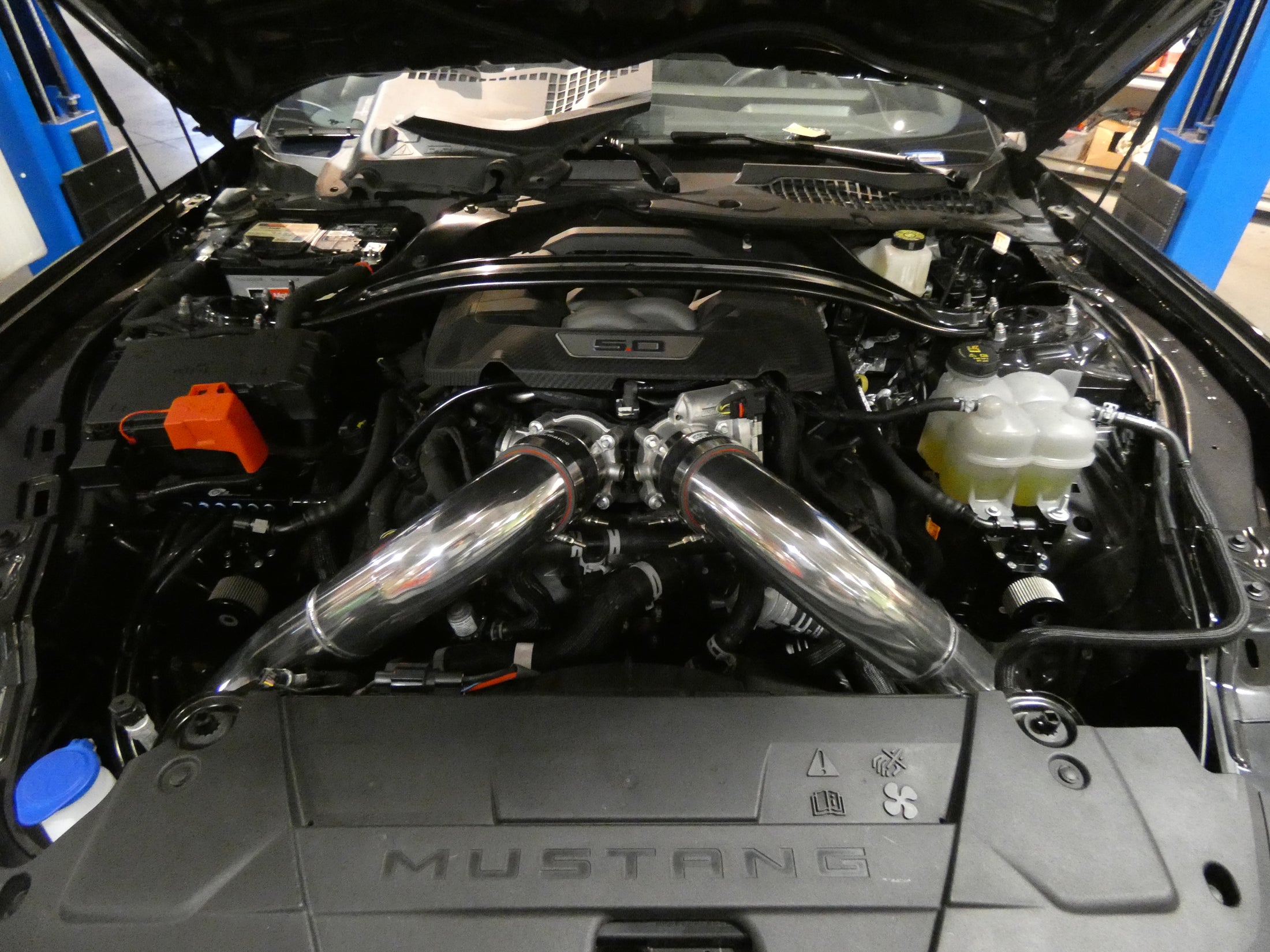 (2024+) Mustang GT 5.0 2nd Gen Mid- Mount Twin Turbo System - S650 – On3 Performance