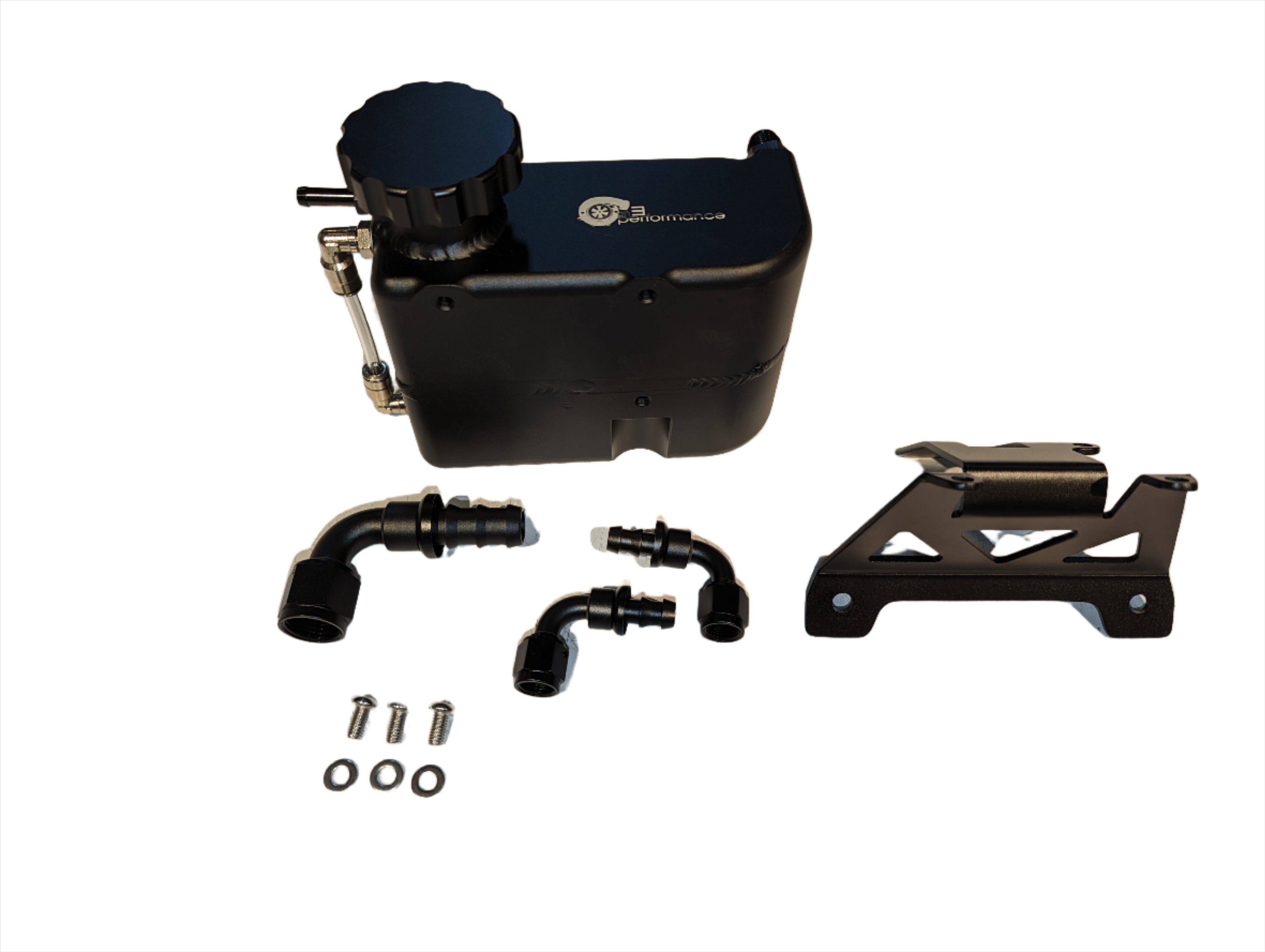 2015+ Ford Mustang Billet Coolant Overflow Tank Upgrade – On3 Performance