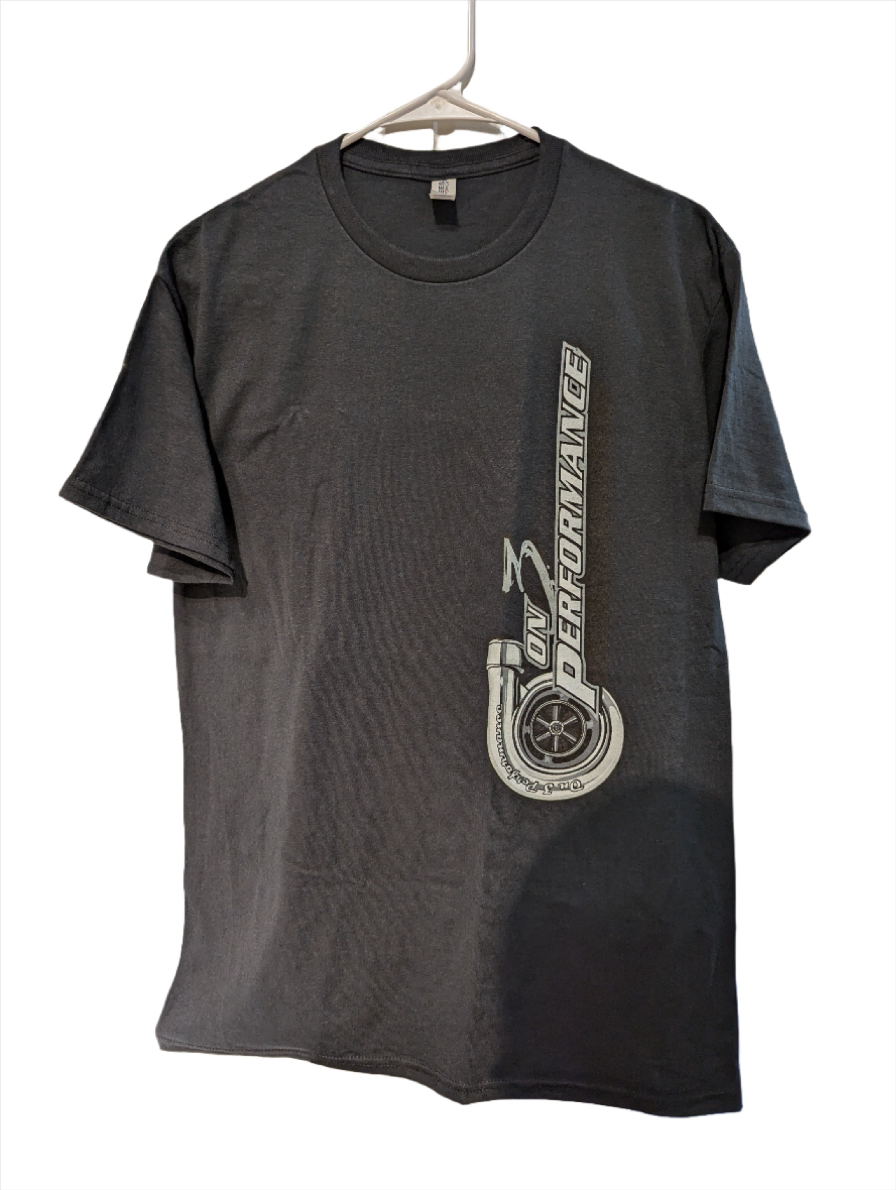 On 3 Performance Black Shop T-Shirt *Choose from 4 different logo colo ...