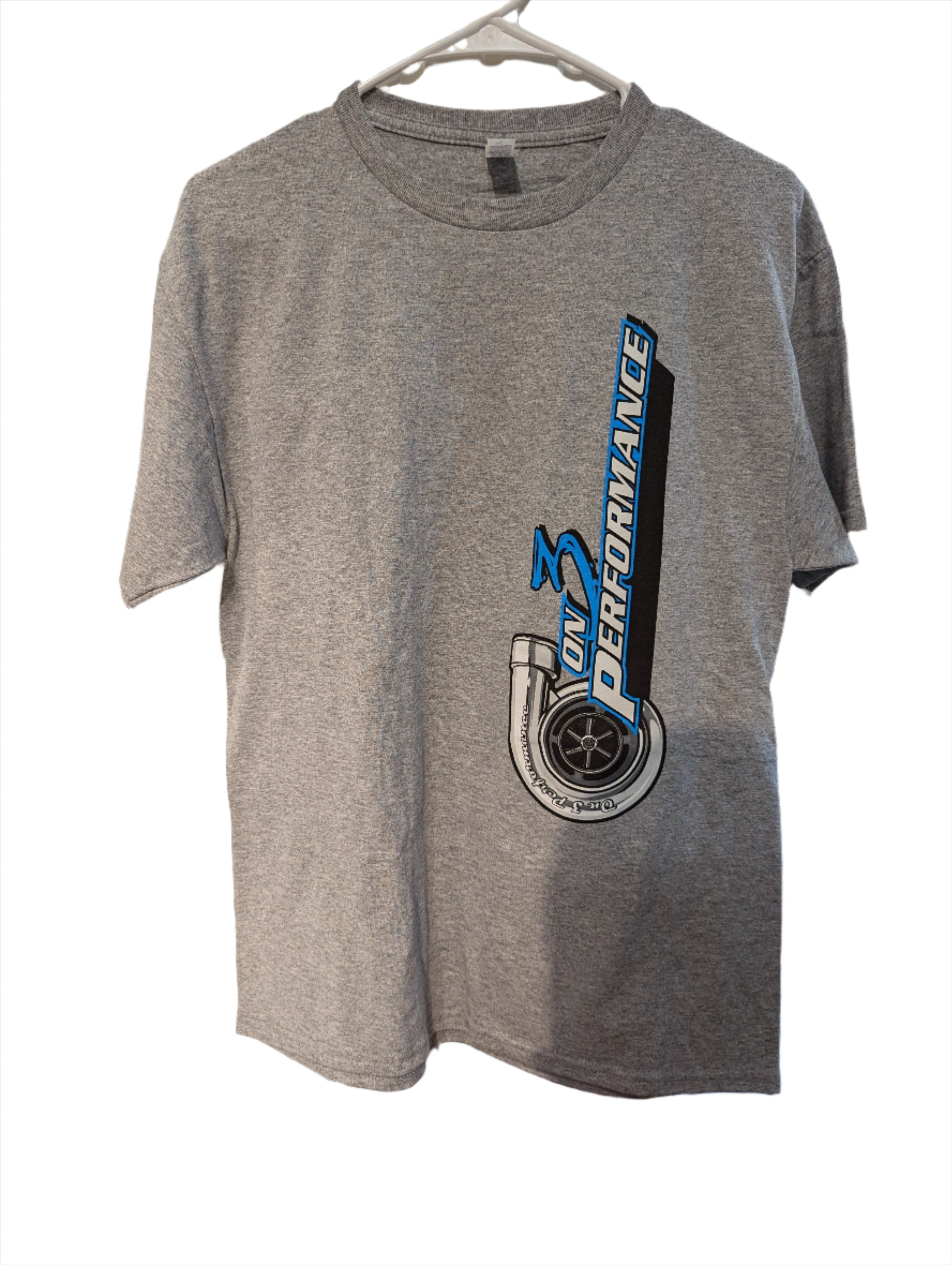 On 3 Performance Grey Shop T-Shirt – On3 Performance