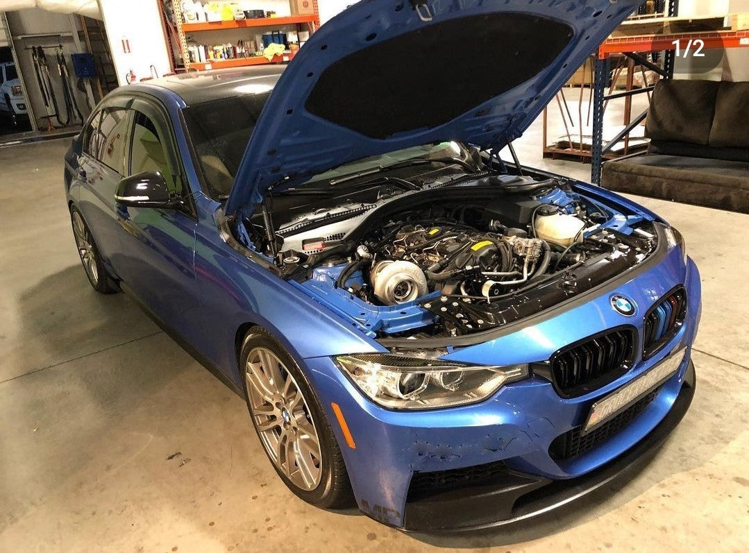 (2011-2015) BMW 335i N55 F- Chassis Top Mount Single Turbo System – On3 ...